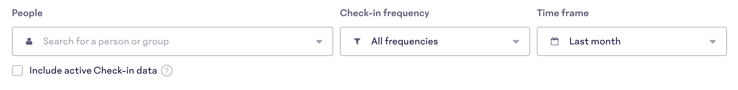 Check-ins: Question dashboard & reports – 15Five Help Center