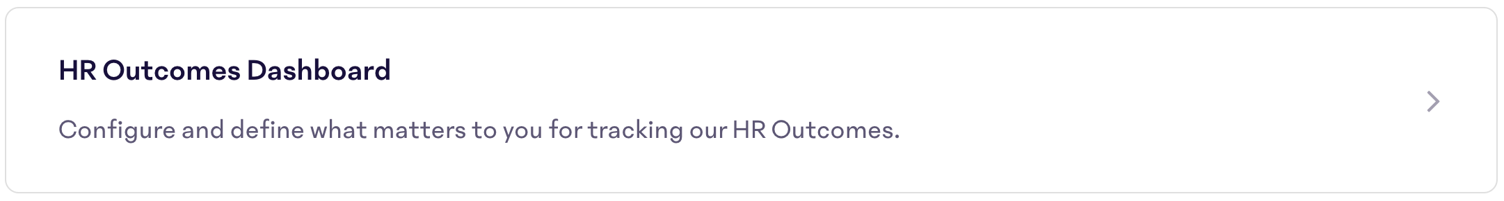 Configure the HR Outcomes Dashboard – 15Five Help Center