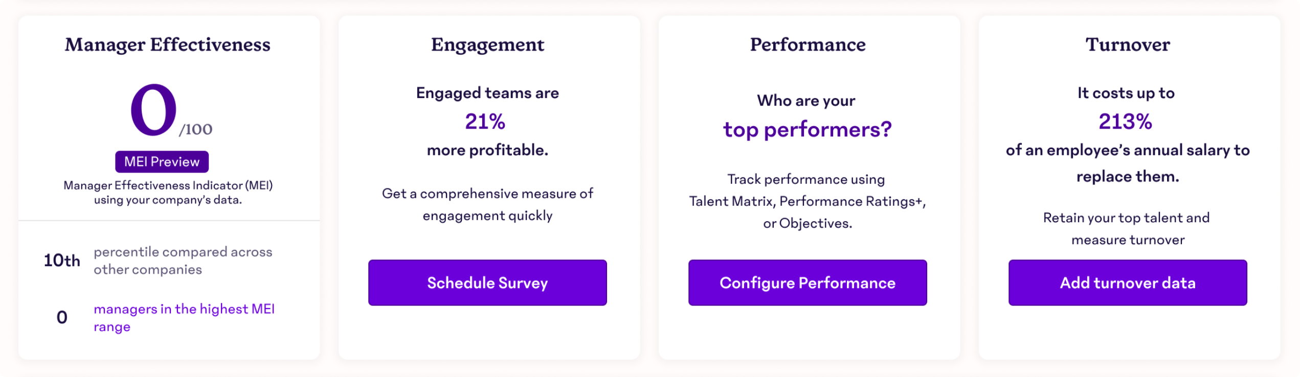 Quick-launch guide: HR Outcomes Dashboard – 15Five Help Center