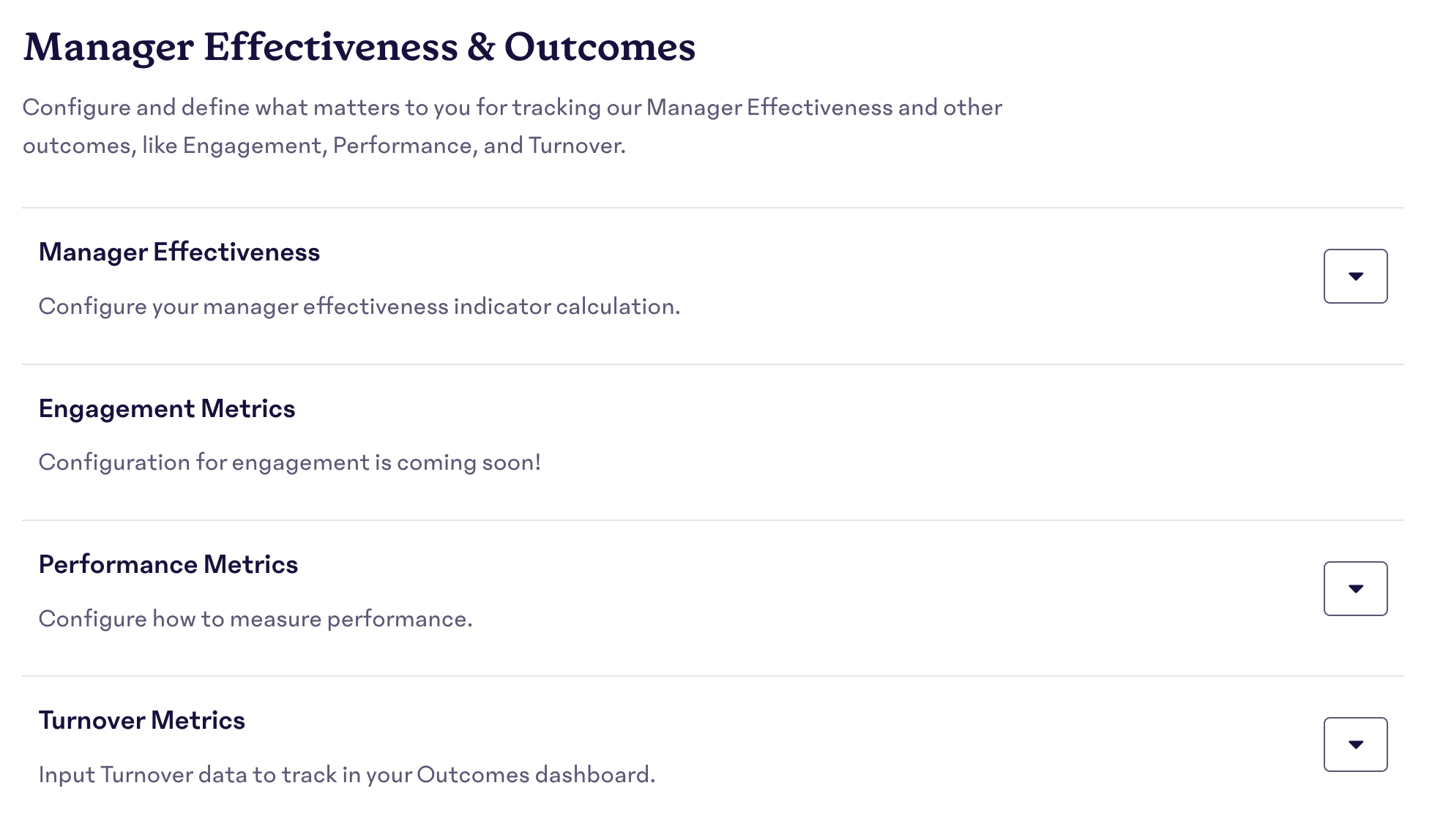 Configure the HR Outcomes Dashboard – 15Five Help Center