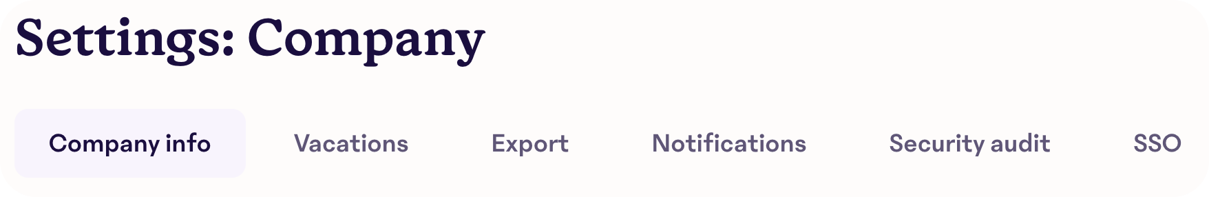 Configure company settings – 15Five Help Center