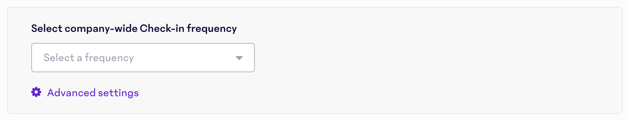 Adjust Check-in section frequency – 15Five Help Center